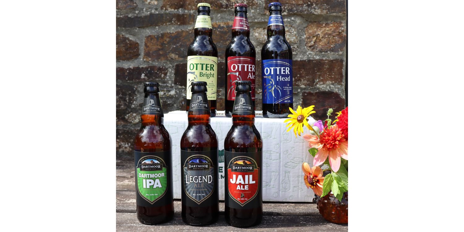 Devon Craft Ale Gift Hamper - 6 Local Brewery Beers | Perfect Gift