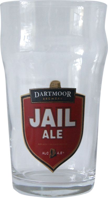 Dartmoor Brewery Jail Ale Pint Glass only £2.95