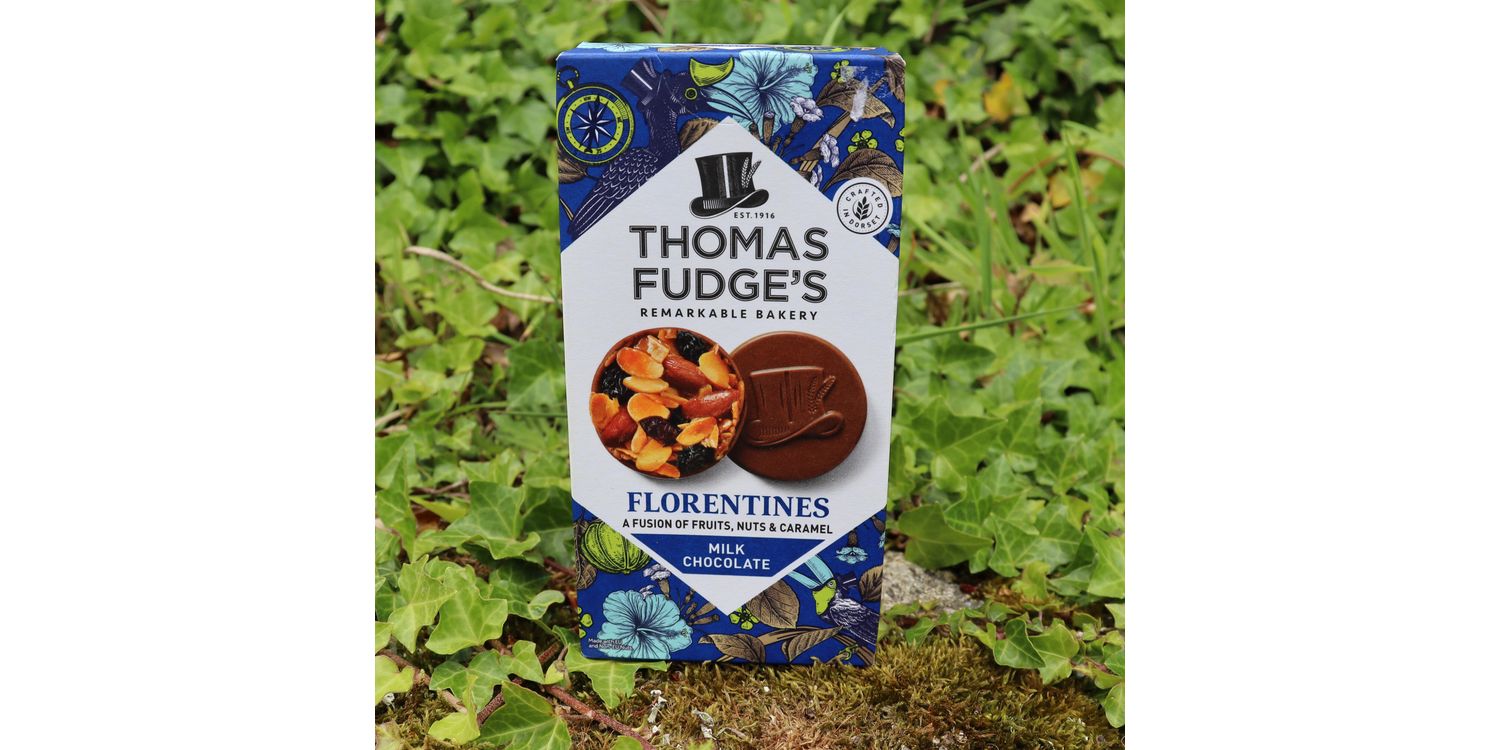 Thomas Fudge Milk Chocolate Florentines 114g only £3.95