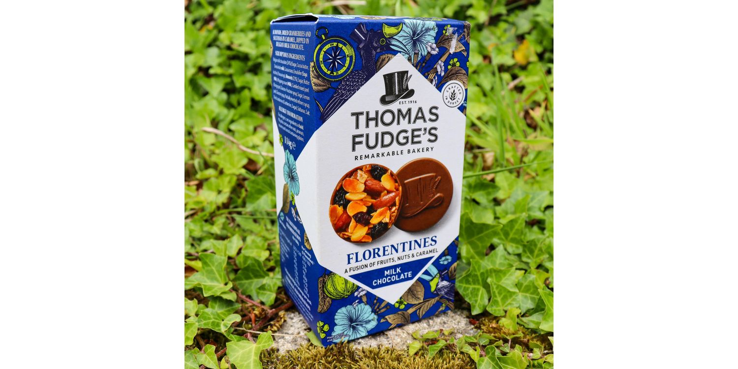 Thomas Fudge Milk Chocolate Florentines 114g only £3.95