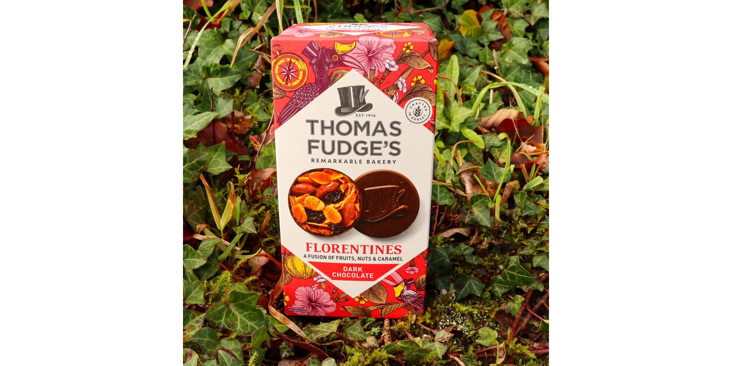 Thomas Fudge Dark Chocolate Florentines 114g | Premium Treat