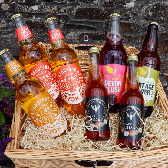 Devon Cider Hamper | Ashridge Sandford Orchards | West Country Craft ...