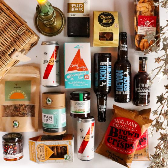 Devon Artisan Food & Drink Hamper | Local Gift Box